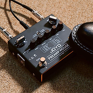 JOYO R-15 Dual Channel Cabinets Bundle with R-08 Power-Amp Simulator Pedal for Electric Guitar Effects Most Frequently Combination Budget