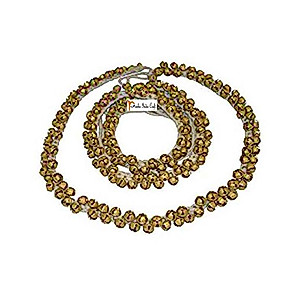 Prisha India Craft Kathak Ghungroo Pair, (100+100) (16 No. Ghungroo) Big Bells