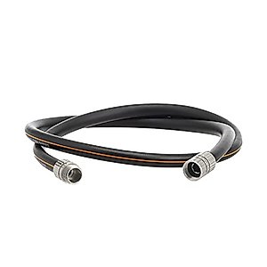Giraffe Tools Leader Hose 5 ft, 5/8" Rubber Water Hose with Custom Length, Heavy Duty, No Kink, Flexible Garden Hose with Male to Female Fittings for Garden & Yard