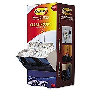 MMM17091CLRCABP - Clear Hooks amp; Strips