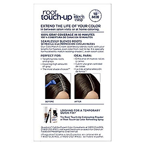 Clairol Root Touch-Up by Nice'n Easy Permanent Hair Dye, 4A Dark Ash Brown Hair Color, Pack of 1