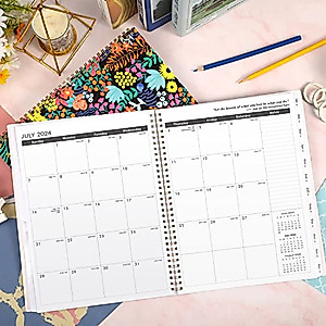 2023-2025 Monthly Planner/Calendar - 2 Year Monthly Planner 2023-2025, JUL 2023 - JUN 2025, 24 Months Planner, 9'' x 11'', Monthly Tabs & Holidays & Note Pages & Double-Side Pocket &Twin-Wire Binding
