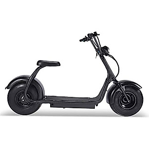 2000w Motor Lithium Electric Scooter for Adults, Fat Tire Electric Scooter with Seat, LCD Display, Bright LED Headlight, Hydraulic Front and Rear Brakes and Wide Deck