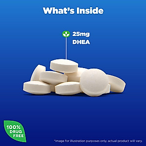 Natrol DHEA Mood and Stress, 25mg, Tablets