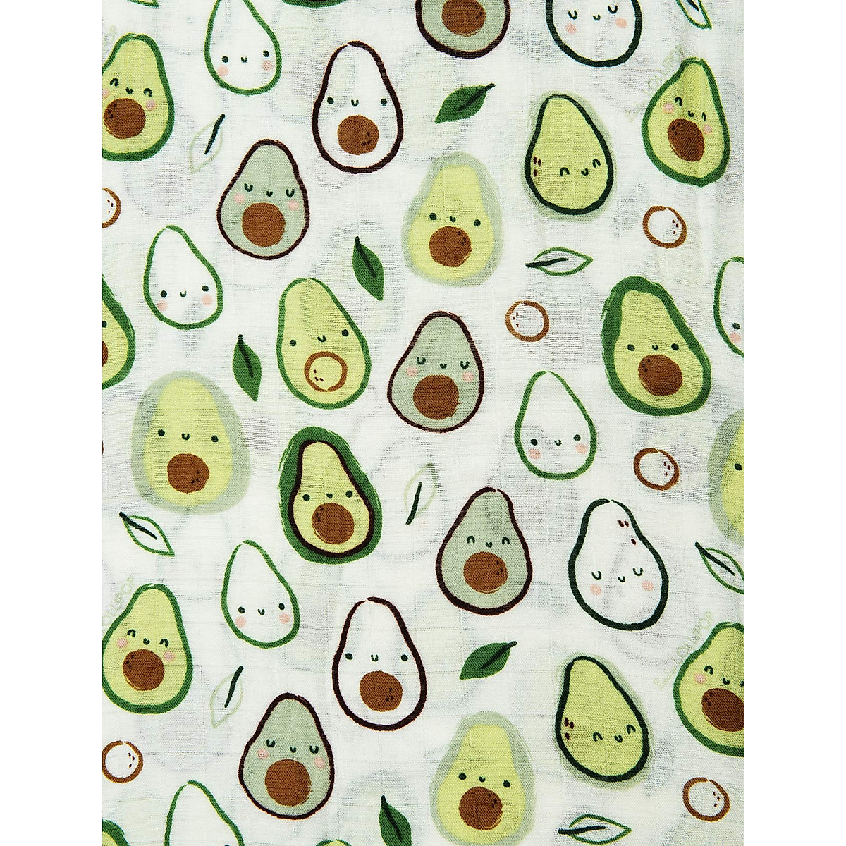 Loulou Lollipop Soft Baby Swaddle Blanket Muslin Wrap Receiving Blanket for Newborn to Toddler Girl and Boy, Large 47” by 47” - Avocado…