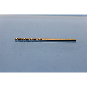 TEMO 12 pc 1/16 Inch Cobalt 135 Degree Jobber Length Twist Drill Bit 1-2/3 Inch Length