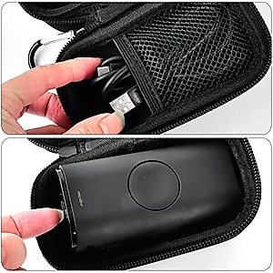 Case Compatible with iWALK Portable for Apple Watch Charger and Phone Charger, Charging Battery Pack Holder Storage for Apple Watch Power Bank 9000mAh Portable Charger, Mesh Pocket for Cable- Bag Only