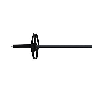 FISCHER Unisex Adult BC Vario Adjustable Lightweight Durable Backcountry Cross-Country Navy/Asphalt Aluminum Ski Poles (OZ45021)