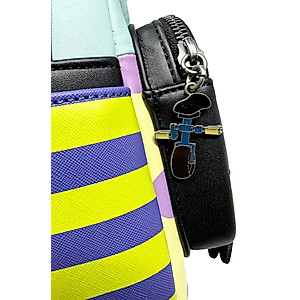 Loungefly Disney The Nightmare Before Christmas Clown Cosplay Womens Double Strap Shoulder Bag Purse NBC