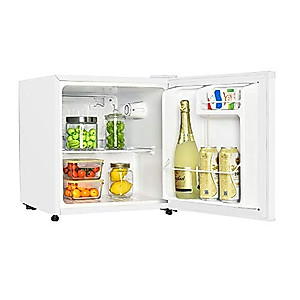 Freezerless Mini Fridge, White 1.7 cu. ft.
