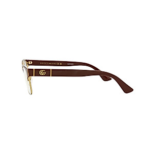 Gucci Square-Frame Metal Optical Frames
