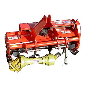 Farmer-Helper 37" Adjustable Offset 3pt Rotary Tiller FH-TL95 Cat.I 3pt 16+hp ~Slip Clutch Driveline Requires a Tractor. Not a standalone Unit.