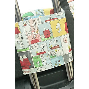 White Dog Foldable Easy-to-carry Travel Bag for airplanes with adjustable strap - Random Color