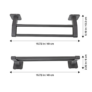 Nail- Towel Hanger Towel Bar for Bathroom Heavy Duty Towel Wall Rack Bathroom Towel Holder Towel Rack Punch- Towel Hanger Wall Towel Bar Wall Towel Holder Wall Shoe Rack