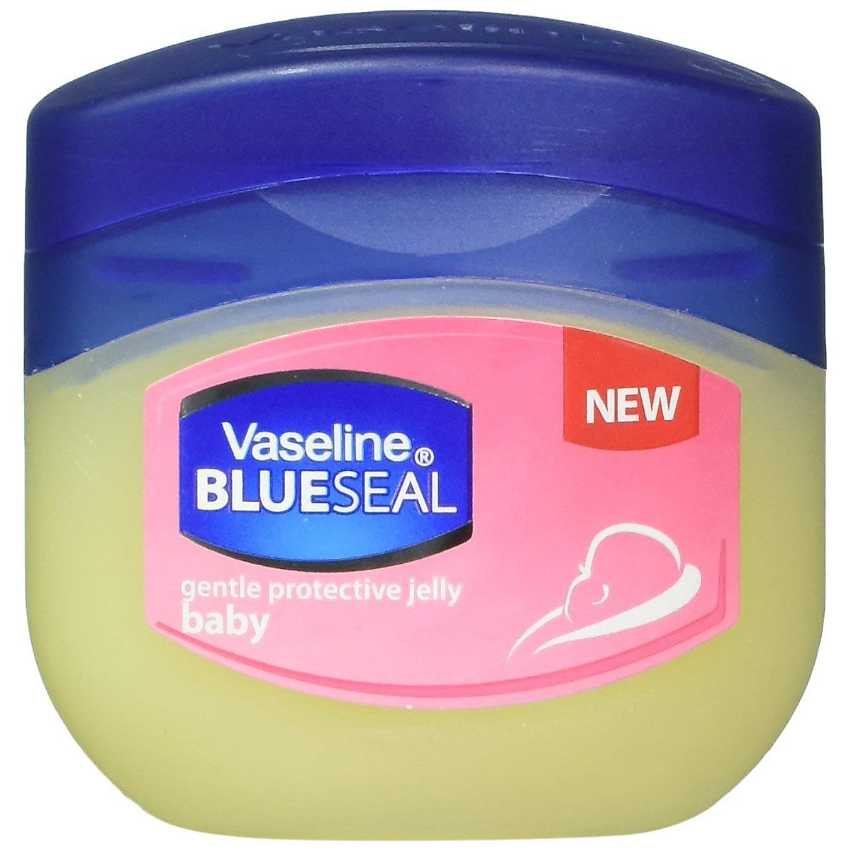 Set of Six Vaseline Baby Gentle Protective Petroleum Jelly- Travel Size, 1.7 Oz, 6 Count (Pack of 1)