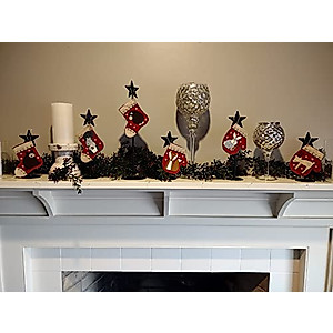 Generic, Christmas Critters Felt Ornament Kit | DIY Wool Stocking Applique from Rachel's of Greenfield, 0919