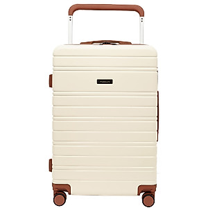 Travelers Club 2PC Navigate Luggage Set, Ivory, 20" Carry-On