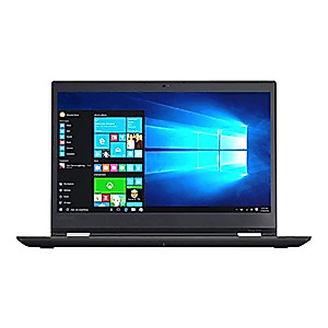 Lenovo ThinkPad Yoga 370 Touch Laptop with Intel Core i5-7300U, 8GB DDR4 RAM, 256GB SSD - 13.3" - Black - 20JH002AUS (Renewed)