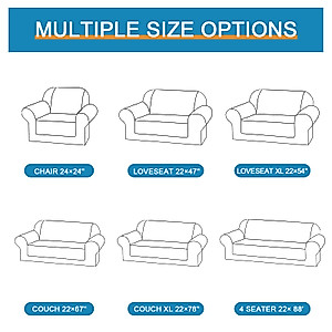 TAOCOCO Couch Cushions Gripper Slide Stopper Cushion Grips for Couch, Keep Couch Cushions from Sliding, Free Trim Non Slip Gripper Pad for Chair Sofa Futon Mattress Rug (Oversized Sofa, 22'' × 78'')