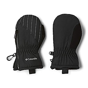 Columbia Unisex-child Chippewa II Mitten, Black, One Size