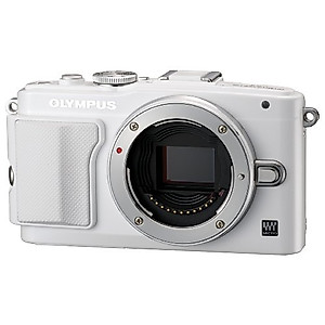 Olympus Pen Lite E-PL6 Digital Camera Body Only (White)