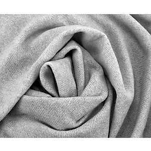 Jet&Bo 100% Pure Cashmere Lightweight Travel Wrap, Shawl & Scarf Gray, Storage Bag + Gift Box