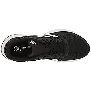 adidas unisex child Duramo Sl 2.0 Running Shoe, Black/White/Black, 6 Big Kid US