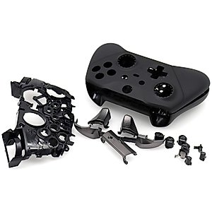 Deal4GO Full Shell Housing Case kit with RB LB Trigger Bumper Face Button Set Replacement for Xbox One Elite 2 Controller