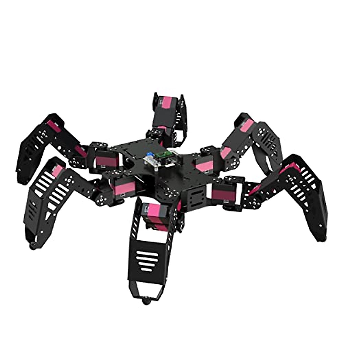 HIWONDER Hexapod Robot Kit Spider Walking Carwling Robot, Self-sabilizing STEAM Robotics Kit with Detailed Tutorial
