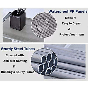 Rerii Cube Storage Shelves, 5 Cubes Closet Bedroom Organizer, Bookshelf Bookcase for Bedroom, Living Room, Small Spaces, 6-Layer