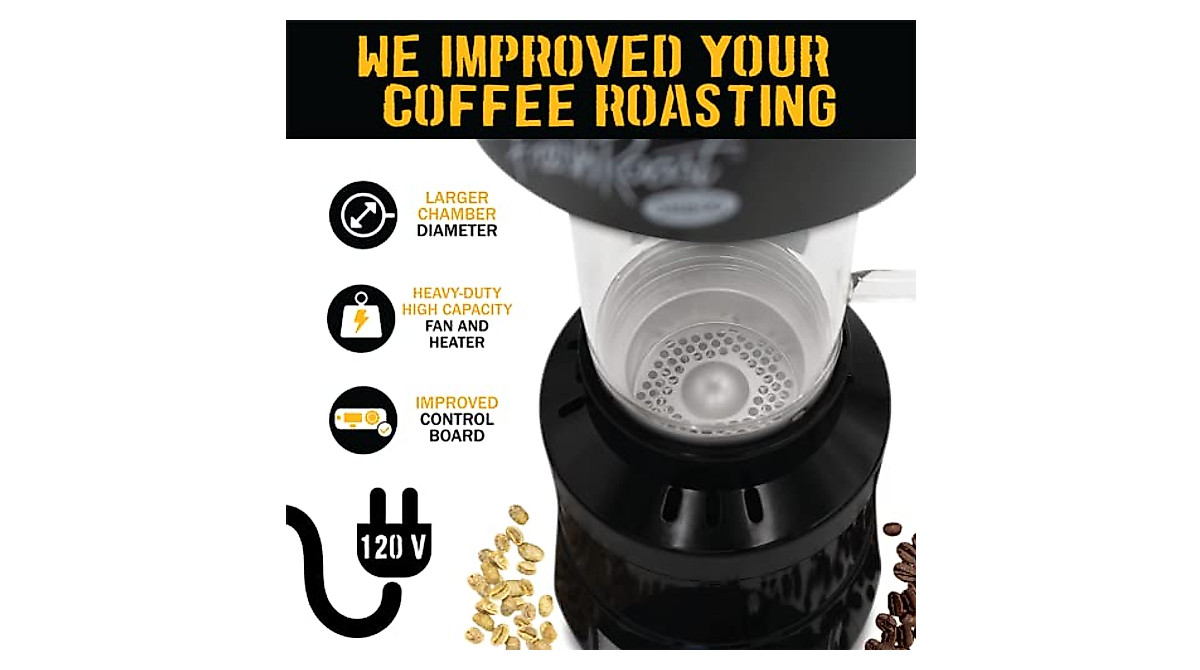 Fresh Roast SR800 Coffee Roaster - Perfect At Home Brewing