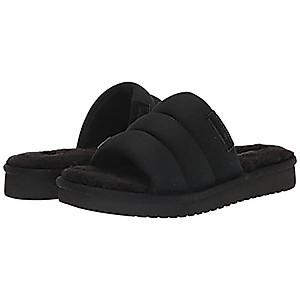 Koolaburra by UGG Men's ROMMIE Slipper, Black, 14
