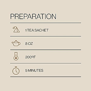 Rishi Tea Lavender Mint - Herbal Tea Bags, Caffeine Free, Lavender Mint Tea, USDA Certified Organic, Certified Kosher, Lavender Tea Bags, Organic Herbal Tea, w/Peppermint & Sage - 15 Sachets