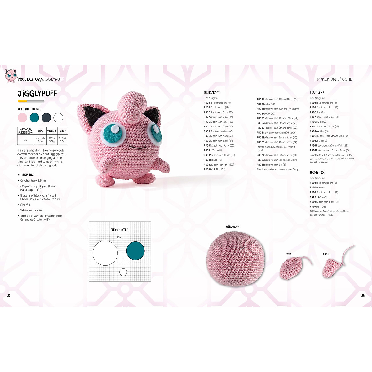 Pokémon Crochet: Bring your favorite Pokémon to life with 20 cute crochet patterns