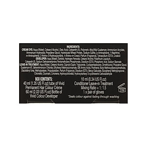 Revlon Realistic Vivid Colour Protein Infused Permanent Color Hair Dye with Color Lock Technology, Warm Chocolate 110ml