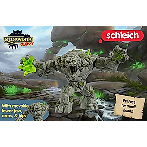 Schleich Eldrador Creatures Stone Monster Action Figure Toy for Kids Ages 7-12