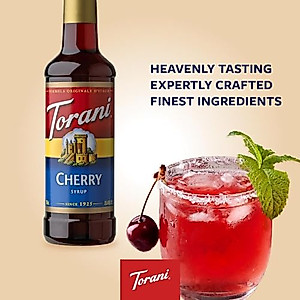 Torani Syrup, Cherry, 25.4 Ounce (Pack of 1)