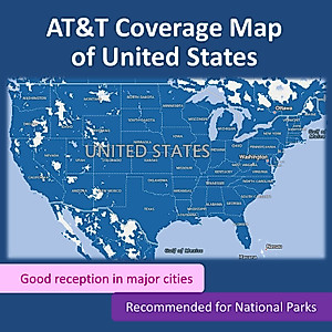 USA Canada Mexico AT&T Blank SIM Card | | for iPhone and Pixel only | Talk SMS Data | Triple Cut 3 in 1 Simcard - Standard Micro Nano | No Contract Cellphone Plan | USA Coverage