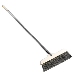 Outanaya Splicable Broom Kitchen Dustpan Hair Sweeping Brooms Stand up Dustpan Telescoping Broom Garden Broom Outdoor Dustpan Kitchen Broom Outdoor Broom Dustpan Rv Broom Stainless Steel