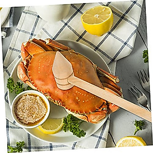 Mini Crab Mallet 10 Pcs small wooden hammer wood tools puzzle for developmental Wooden Beat Hammers wooden cake mallet Seafood Hammers bulk gavel hammer crab sticks