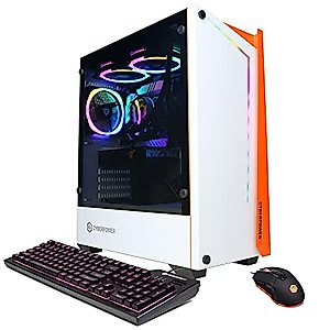 CyberpowerPC Gamer Xtreme VR Gaming PC, Intel i9-13900KF 3.0GHz, GeForce RTX 4070 Ti 12GB, 16GB DDR5, 2TB NVMe SSD, Wi-Fi Ready & Windows 11 Home (GXiVR8720A), White