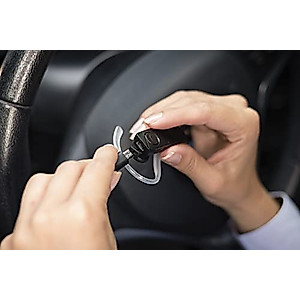 TELLUR VOX 55 Bluetooth Headset, Handsfree Earpiece, BT v5.2, Multipoint Two Simultaneous Connected Devices, 360° Hook for Right or Left Ear, iPhone and Android