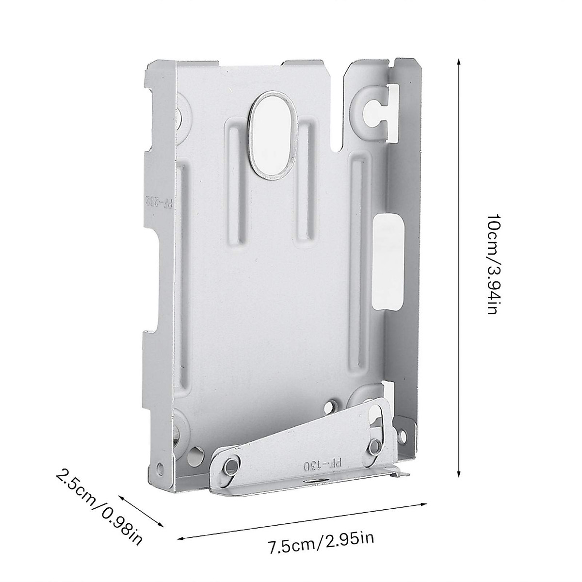 Dpofirs 2.5 Inch Hard Drive Holder for PS3 Hard Drive Holder, Hard Drive Mount, Hard Drive Mount Adapter Kit Tray for PS3 CECH-400X with Screws