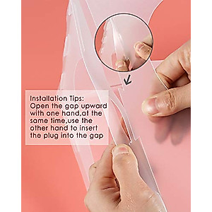 Aoibrloy 11 Holes Plastic Balloon Sizer Box Cube, Balloon Size Measurement with 200Pcs Balloon Glue Point for Balloon Decorations, Balloon Arches and Balloon Columns