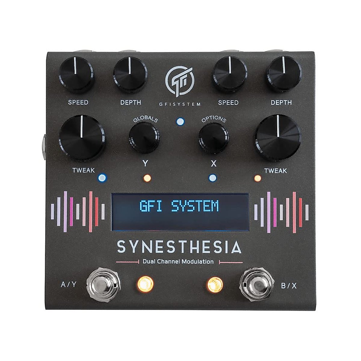 GFI Systems Synesthesia Dual Engine Modulation Effects Pedal