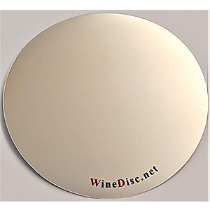 WineDisc The Original - Drop Stopping Flexible Pour Spout (10) Silver