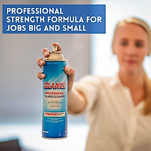 Diversey-904553 Glance Powerized Professional Glass Cleaner, 19 oz. Aerosol Can (12 Pack)