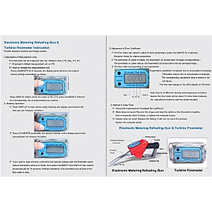 Turbine Flow Meter Electronic 1" 1 inch 10-100L/Min Oil Flowmeter Kerosene Gas Methanol Diesel Fuel Flow Digital Meter Oval Gear Gauge LCD BSPT/NPT with Battery