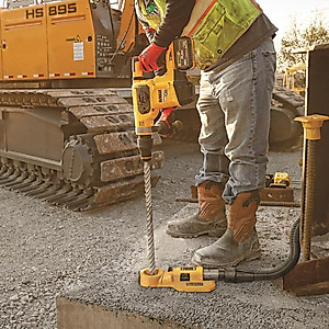 DEWALT DWH050K Large Hammer Drilling Dust Extraction System, Yellow