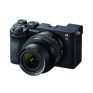 Sony Alpha 7C II Full-Frame Interchangeable Lens Camera Lens Kit - Black